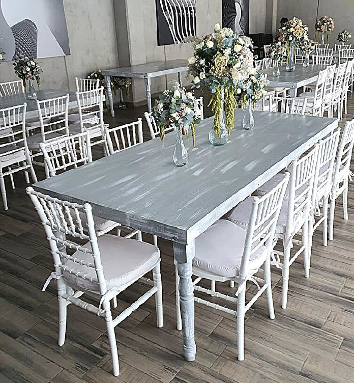 Renta de sillas y mesas en CDMX - Servicio para eventos en CDMX