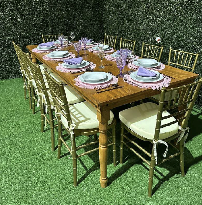 Renta de sillas y mesas en CDMX - Servicio para eventos en CDMX