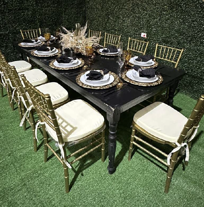 Renta de sillas y mesas en CDMX - Servicio para eventos en CDMX