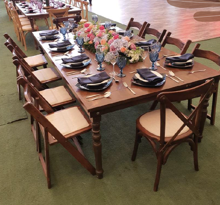 Renta de sillas y mesas en CDMX - Servicio para eventos en CDMX